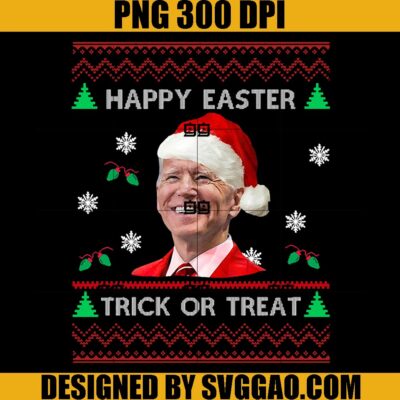 Happy Easter Joe Biden PNG, Christmas Oe Biden PNG, Trick Of Treat PNG