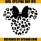 Mickey Head Leopard SVG, Minnie Leopard SVG, Disney SVG