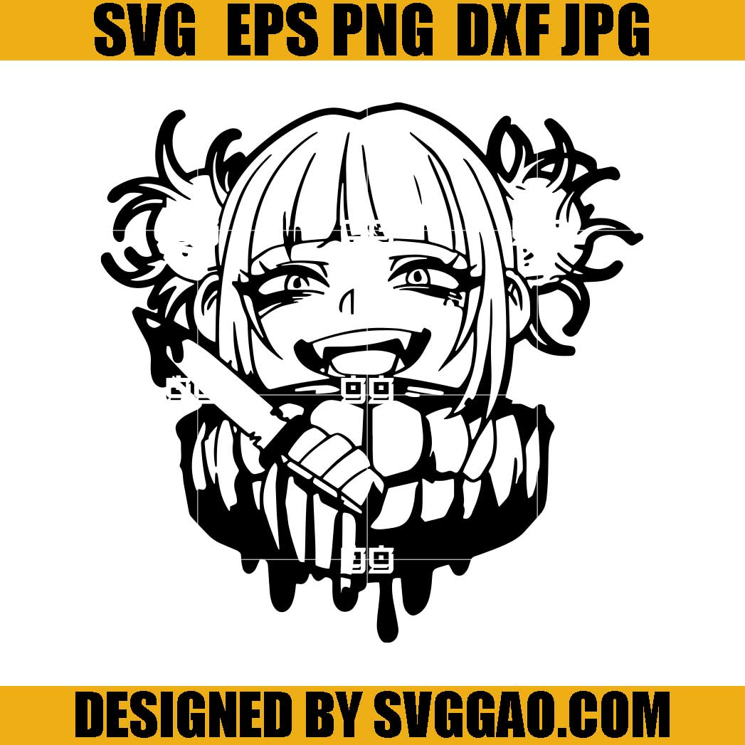 Toga Himiko SVG, Himiko Toga From My Hero Academia SVG