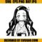 Nezuko SVG, Anime Character SVG, Anime SVG – SVGGAO