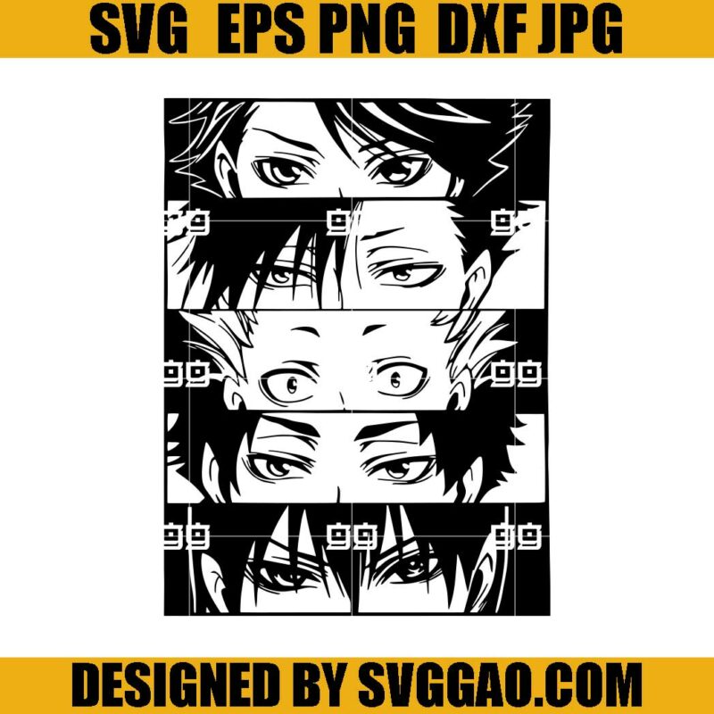 Haikyuu Oya SVG, Oya SVG, Haikyuu SVG