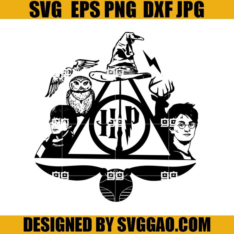 Harry Potter SVG, Magic Wizard SVG