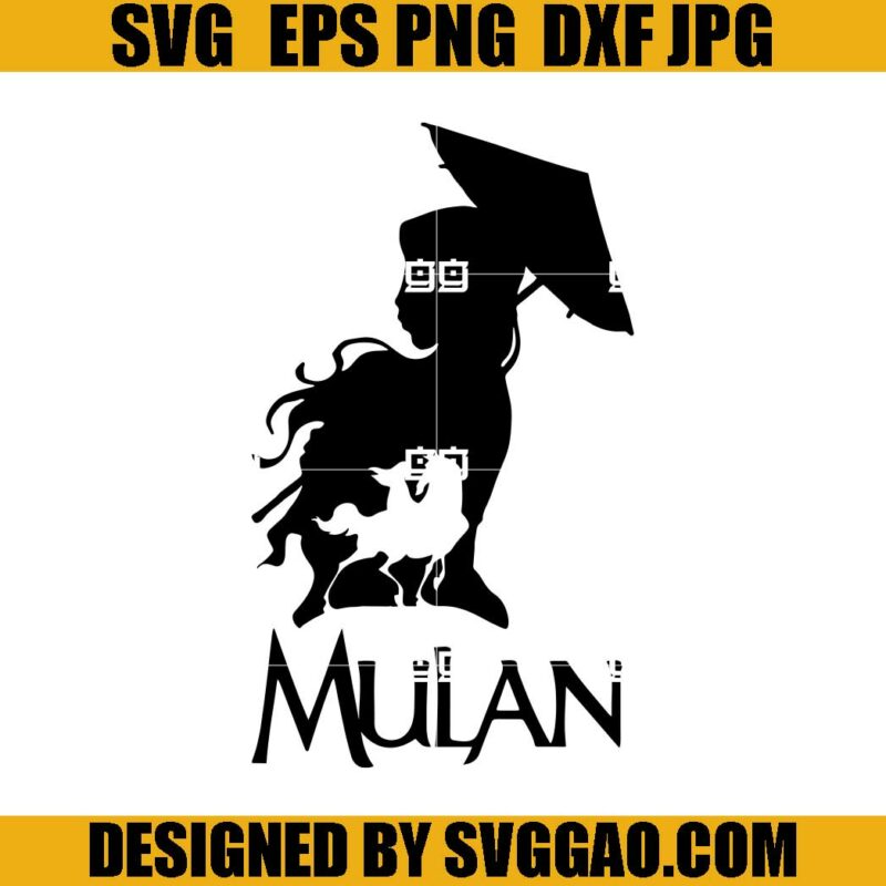 Disney Princess Mulan SVG, Disney SVG, Disneyland SVG