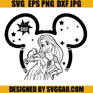 Rapunzel SVG, Tangled SVG, Rapunzel Princess SVG