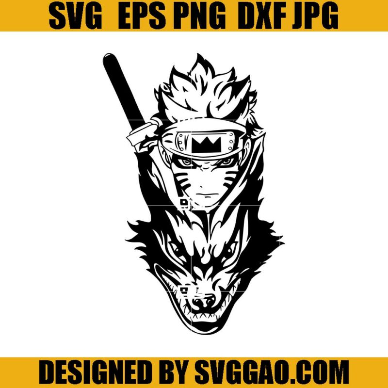 Naruto Uzumaki SVG, Naruto Characters SVG, Naruto Anime SVG