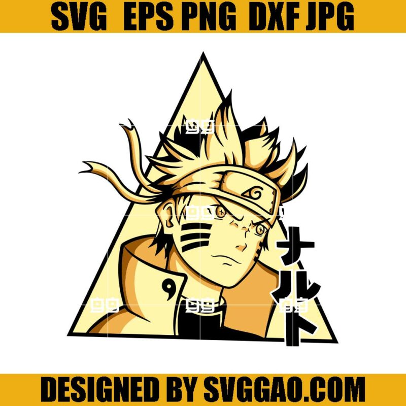 Naruto Uzumaki SVG, Naruto SVG, Japan Cartoon SVG