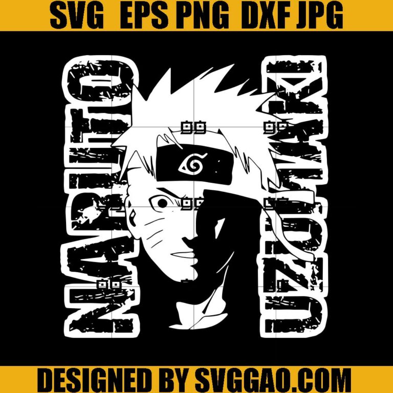 Naruto Uzumaki SVG, Naruto Characters SVG, Naruto Anime SVG