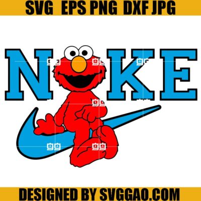 Nike Elmo SVG, Nike Sesame Street SVG, Elmo SVG