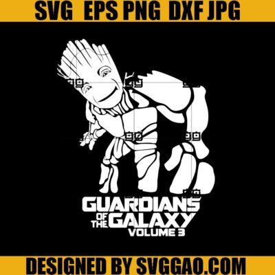 Groot SVG, Guardians Of The Galaxy Vol.3 SVG, Marvel SVG – SVGGAO