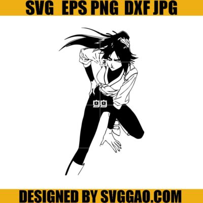 Anime Bleach Character SVG, Anime Manga SVG, Japanese Cartoon SVG
