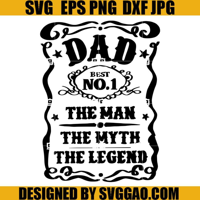 Father’s Day SVG, Dad SVG, Best Dad SVG – SVGGAO