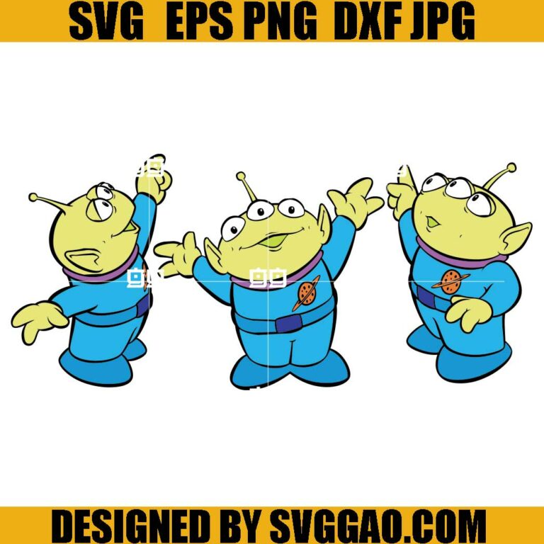 Little Green Aliens SVG, Toy Story SVG, Toy Story Aliens SVG – SVGGAO