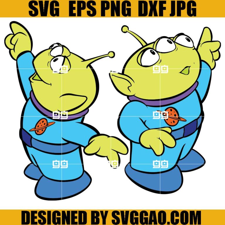 Little Green Aliens Toy Story SVG, Disney SVG, Toy Story Ailens SVG