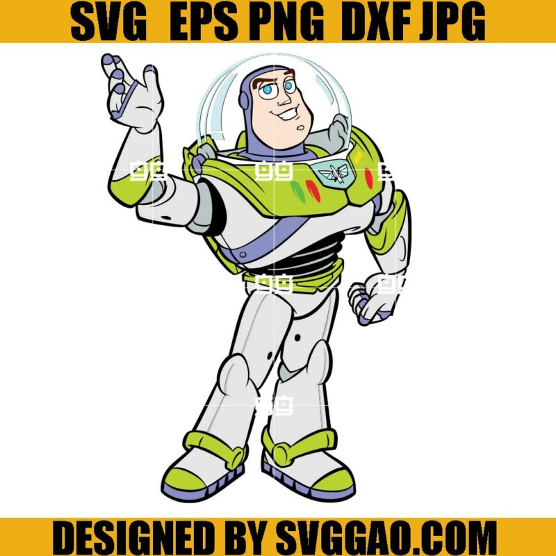 Toy Story Buzz Lightyear SVG, Buzz Toy Story SVG, Buzz Lightyear SVG