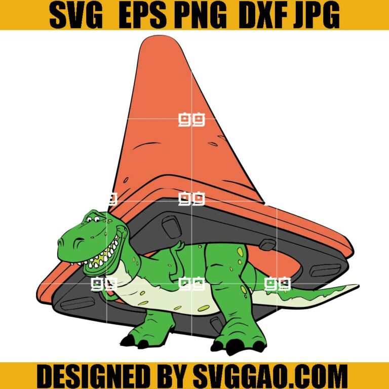 Rex Toy Story SVG, Disney Toy Story SVG, Disney Toy Story Dinosaur SVG