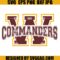 Commanders SVG, Washington Commanders SVG, Football Commanders SVG