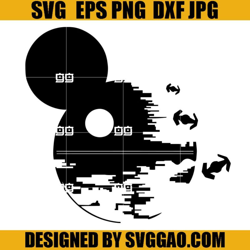 Mickey Death SVG, Star Wars TSVG, Star Wars Mickey SVG