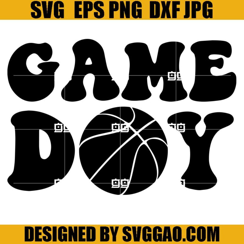 Game Day SVG, Gaming SVG, Retro Basketball SVG – SVGGAO