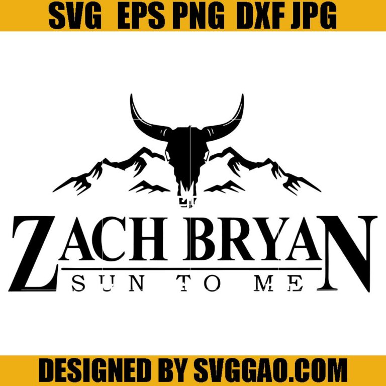 Zach Bryan Sun To Me SVG, Zach Bryan SVG, Zach Bryan Full Tracklist ...