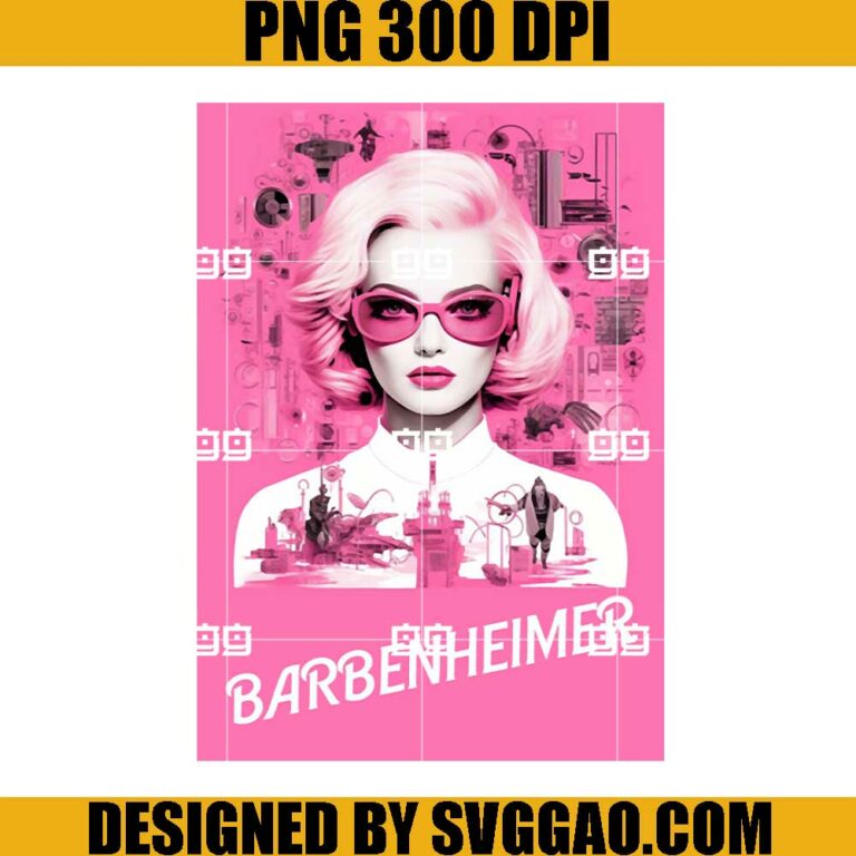 Barbie Oppenheimer PNG, I Survived Barbenheimer 2023 PNG, Barbenheimer ...