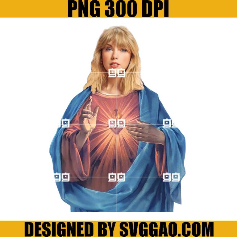 Taylor Swift X Jesus PNG, Taylor Swift PNG, Taylor Swift Music PNG
