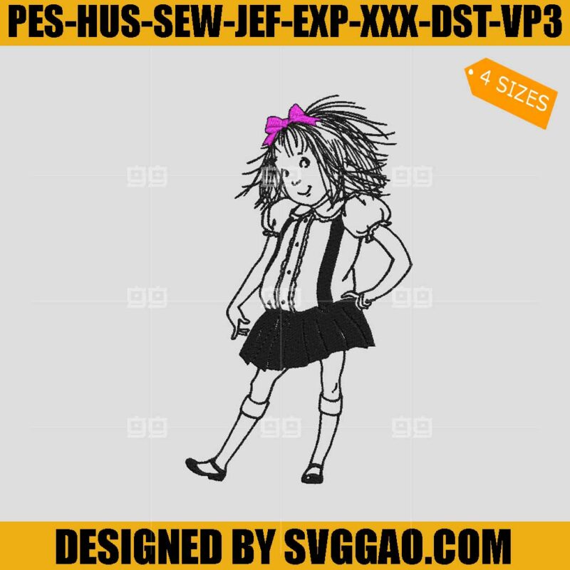 Eloise At The Palaza Embroidery Design, Me, Eloise Embroidery File