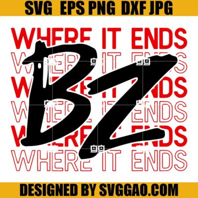Where It Ends Bailey Zimmerman SVG, Bailey Zimmerman SVG, Bailey ...