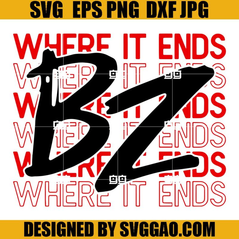 Where It Ends Bailey Zimmerman SVG, Bailey Zimmerman SVG, Bailey ...