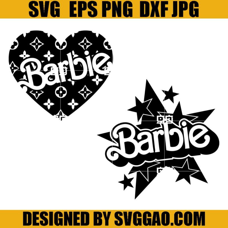 Love Barbie SVG Bundle, Barbie Movie SVG, Barbie Heart SVG – SVGGAO