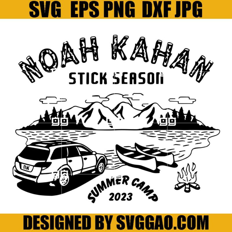 Stick Season Tour 2023 SVG, Noah Kahan SVG, Pop Music SVG