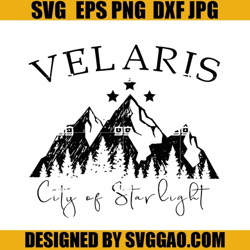 Velaris City Of Starlight ACOTAR SVG, City Of Starlight SVG, The Night ...