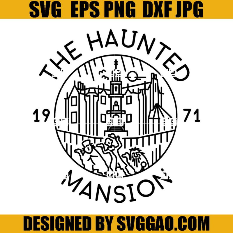 Florida Haunted Mansion Est 1971 SVG, Haunted Mansion SVG, Disney ...
