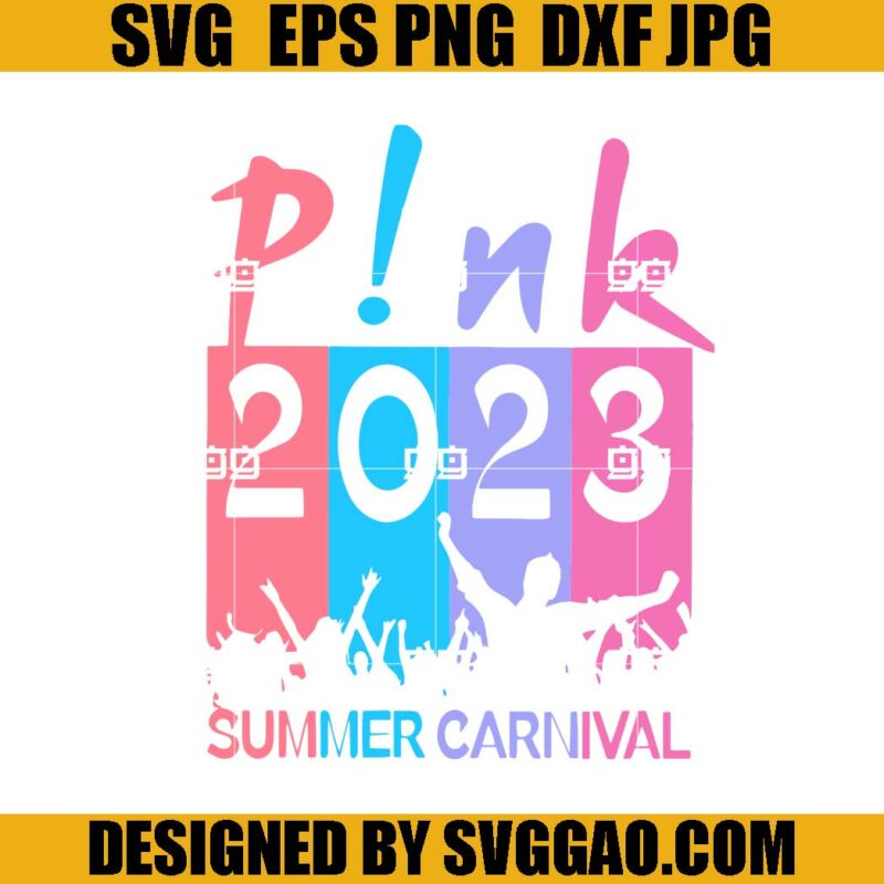 Pink Summer Carnival 2023 Festival Tour SVG, Concert Tour 2023 SVG – SVGGAO