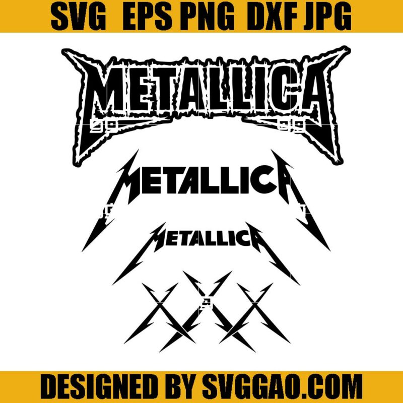 Metallica SVG, Retro Rock Band Vintage SVG, Metallica World Tour 2023 SVG