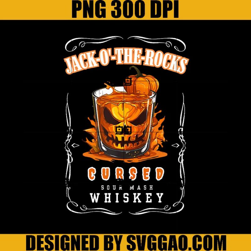 Jack-o’-the-Rocks Spooky Whiskey Label PNG, Jack Skellington Whiskey ...