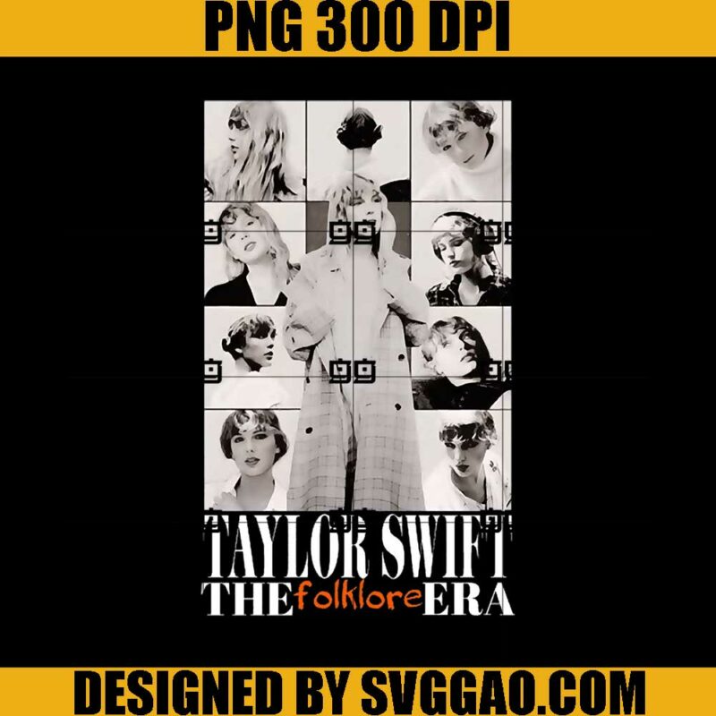 Taylor Swift The Folklore Era PNG, The Eras Tour PNG, Taylor Swiftie ...