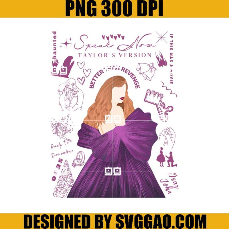 Speak Now Taylors Version PNG, Better Than Revenge PNG, Speak Now Album ...