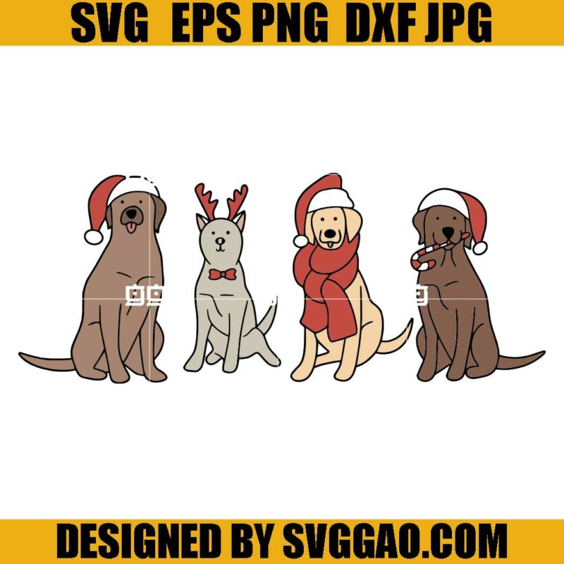Christmas Dogs SVG, Merry Dogmas SVG, Merry Christmas SVG