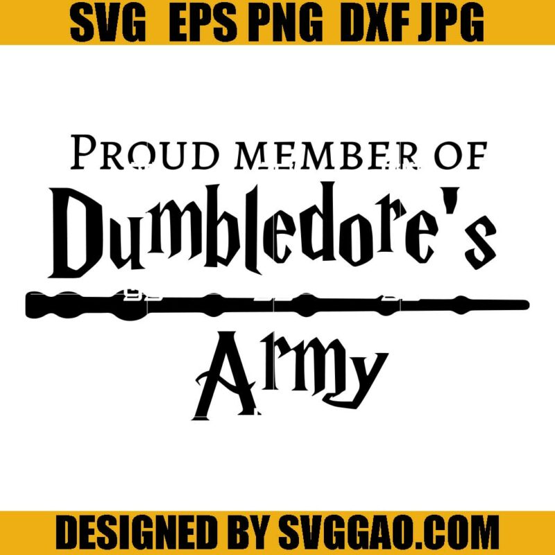 Dumbledore's Army SVG, Harry Potter SVG, Wizarding Houses SVG