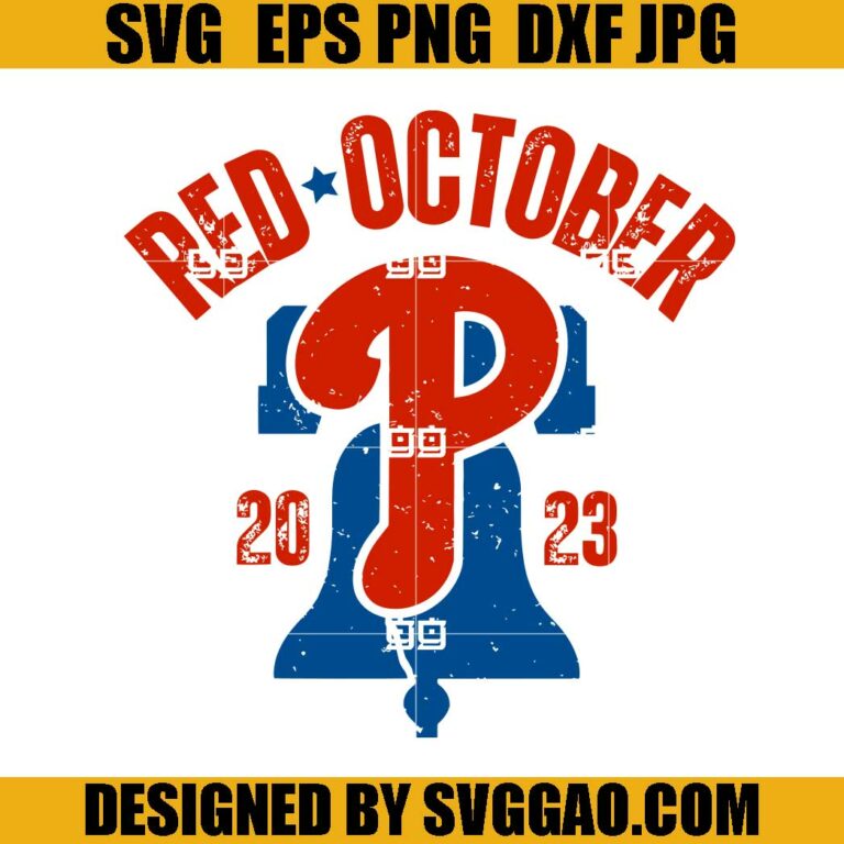 Phillies Red October SVG, Phillies Take October 2023 SVG, Philadelphia ...