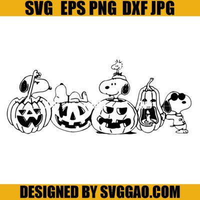 Happy Fall Snoopy SVG, Snoopy Pumpkin SVG, Snoopy Halloween SVG – SVGGAO