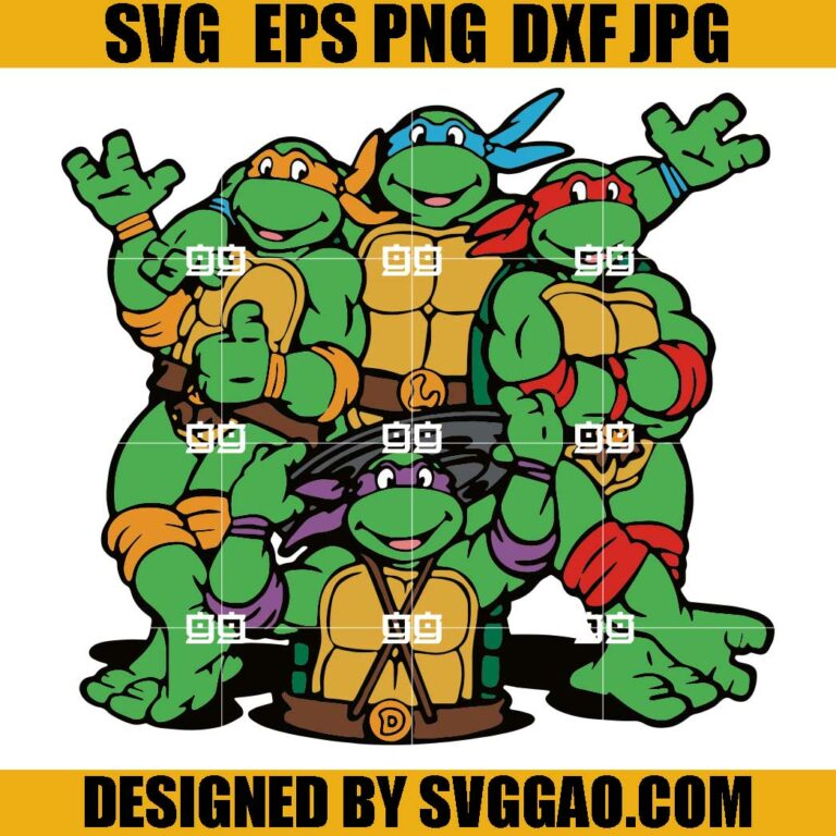 Teenage Mutant Ninja Turtles SVG, Ninja Turtle SVG