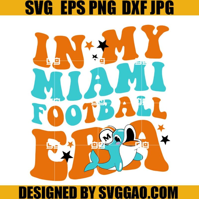 Football SVG, In My Miami Football Era SVG – SVGGAO
