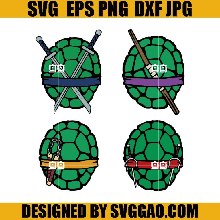 Teenage Mutant Ninja Turtles SVG Bundle, Ninja Turtles SVG, TMNT Movie SVG