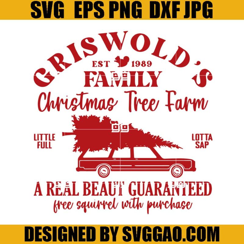 Griswold Family Christmas Tree Farm SVG, Christmas Vacation SVG ...