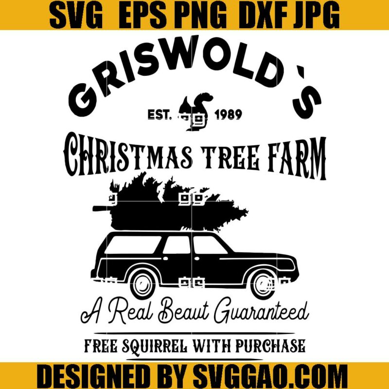 GrisWold Christmas Tree Farm SVG, Christmas Vacation SVG, Griswold’s ...