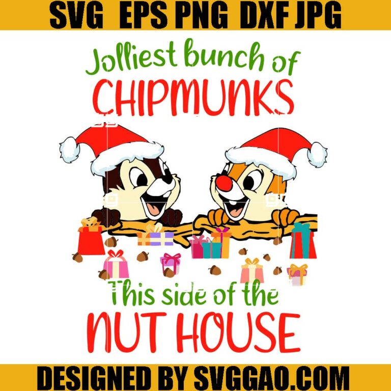 Chip n Dale Jolliest Bunch Of Chip Munks SVG, Disney Couple SVG – SVGGAO