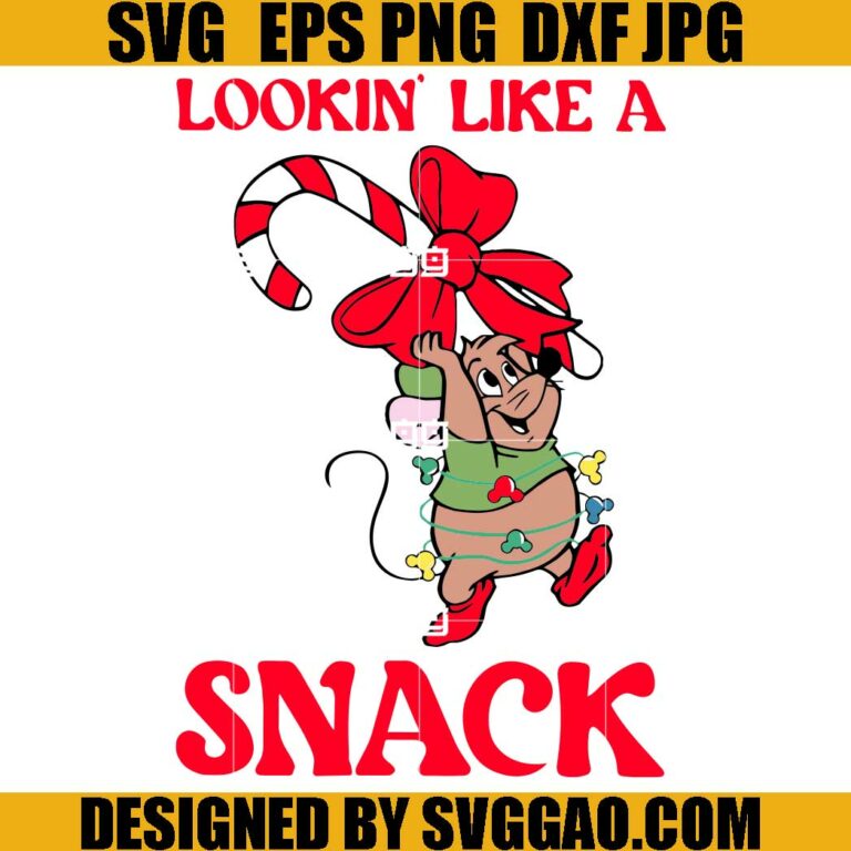 Cute Gus Gus SVG, Looking Like A Snack SVG, Disney Christmas SVG