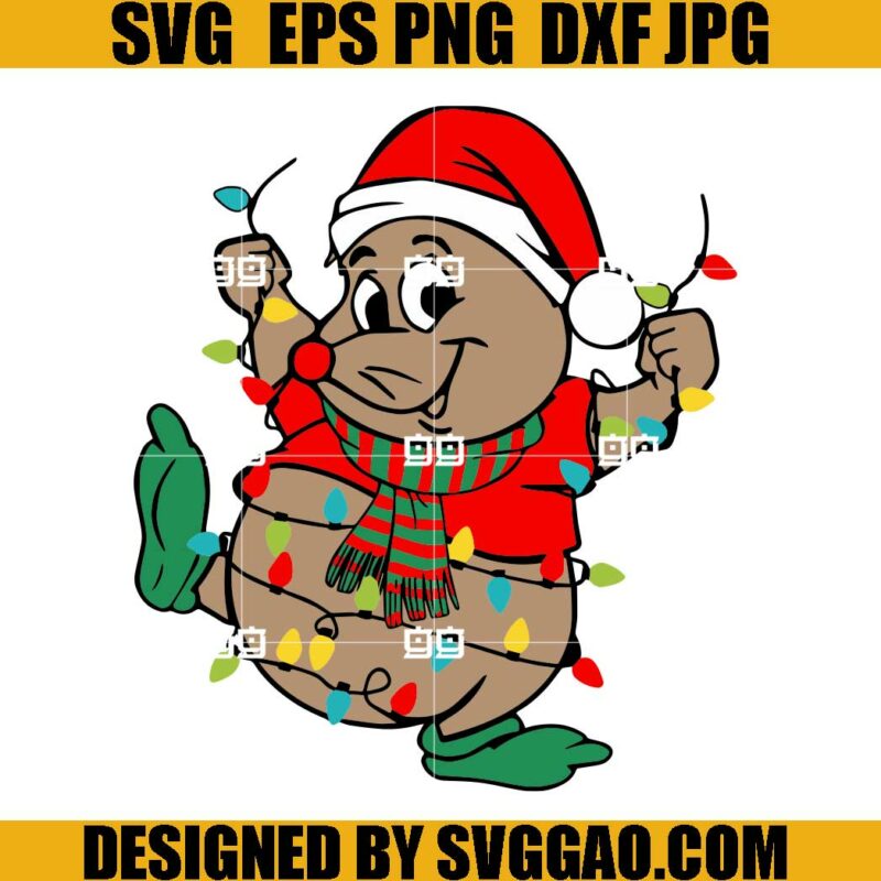 Gus Christmas SVG, Disney Cinderella Princess Matching SVG