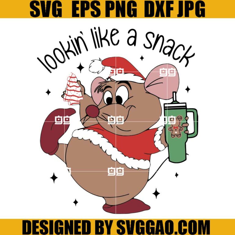 Christmas Gus Gus Looking Like A Snack SVG, Disneyland Christmas Family ...